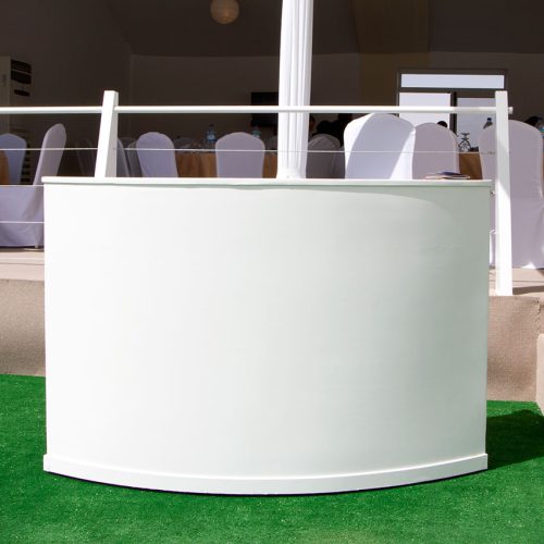 Round Reception Counter - Electra Events & Exhibitions