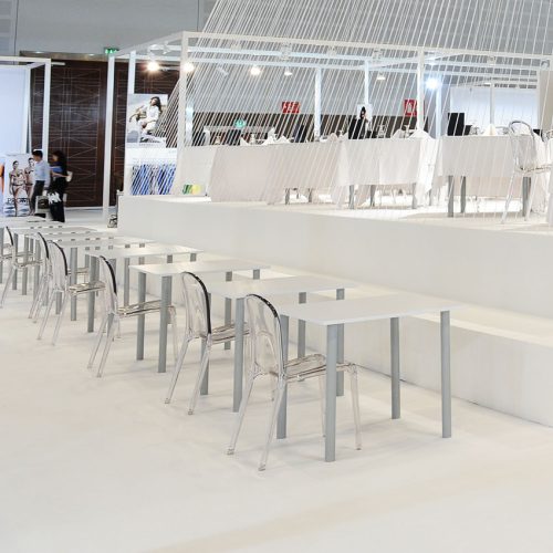 Rectangular Table (120x80cm) White - Electra Events & Exhibitions