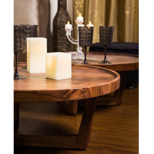 Walnut Coffee Table - Electra Exhibitions