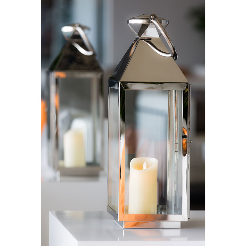 Modern Lantern Set Grey - Electra Exhibitions