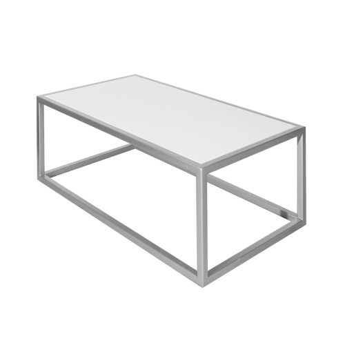 Industrial Coffee Table White - Electra Events & Exhibitions