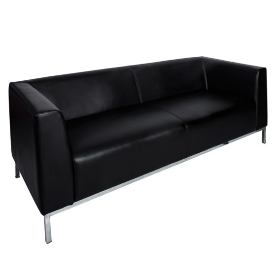 VIP Sofa 3 Seater Black - Electra Exhibitions