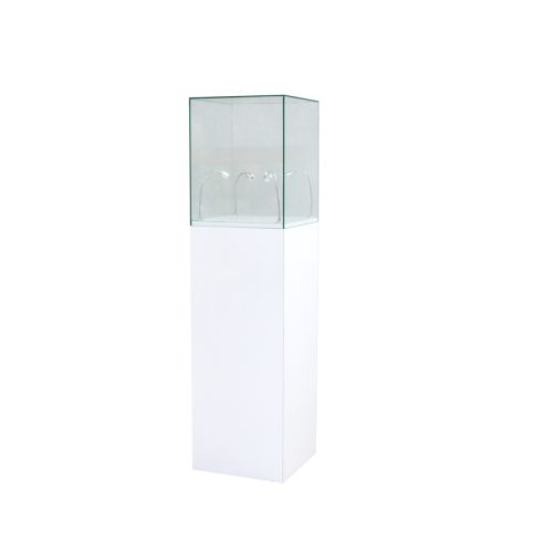 Glass Top Column Showcase - Electra Events & Exhibitions