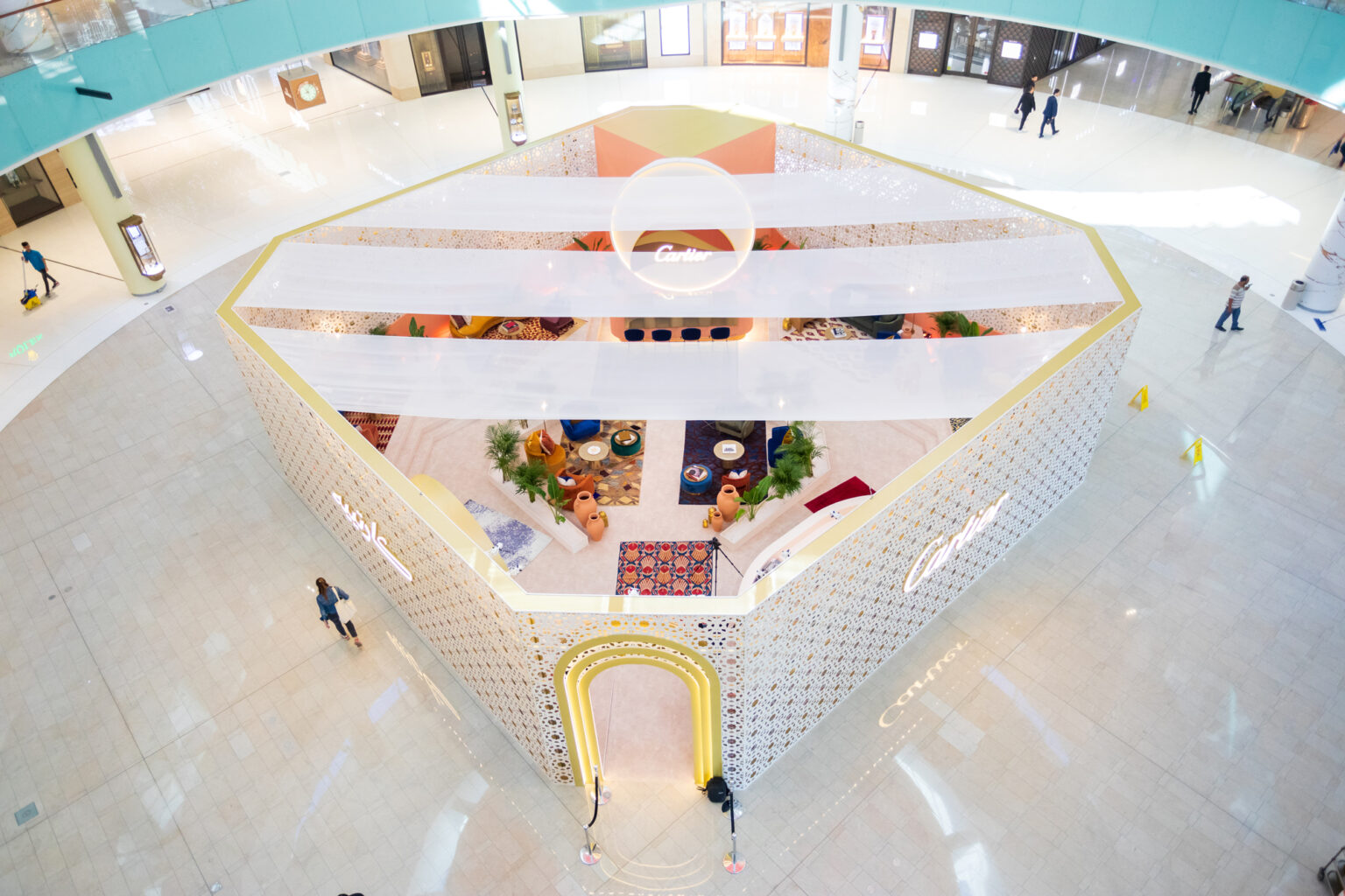 Cartier Ramadan Activation at Dubai Mall - Electra Events & Exhibitions