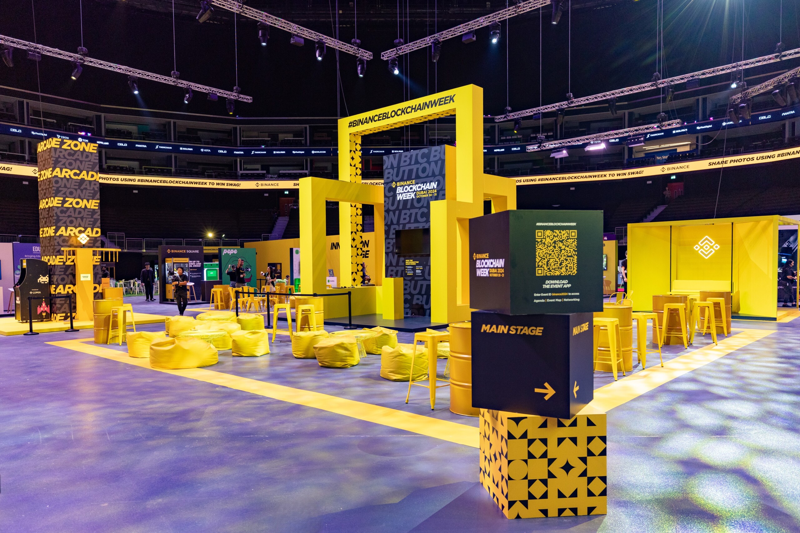 Binance Blockchain Week, Dubai 2024 - Electra Events & Exhibitions