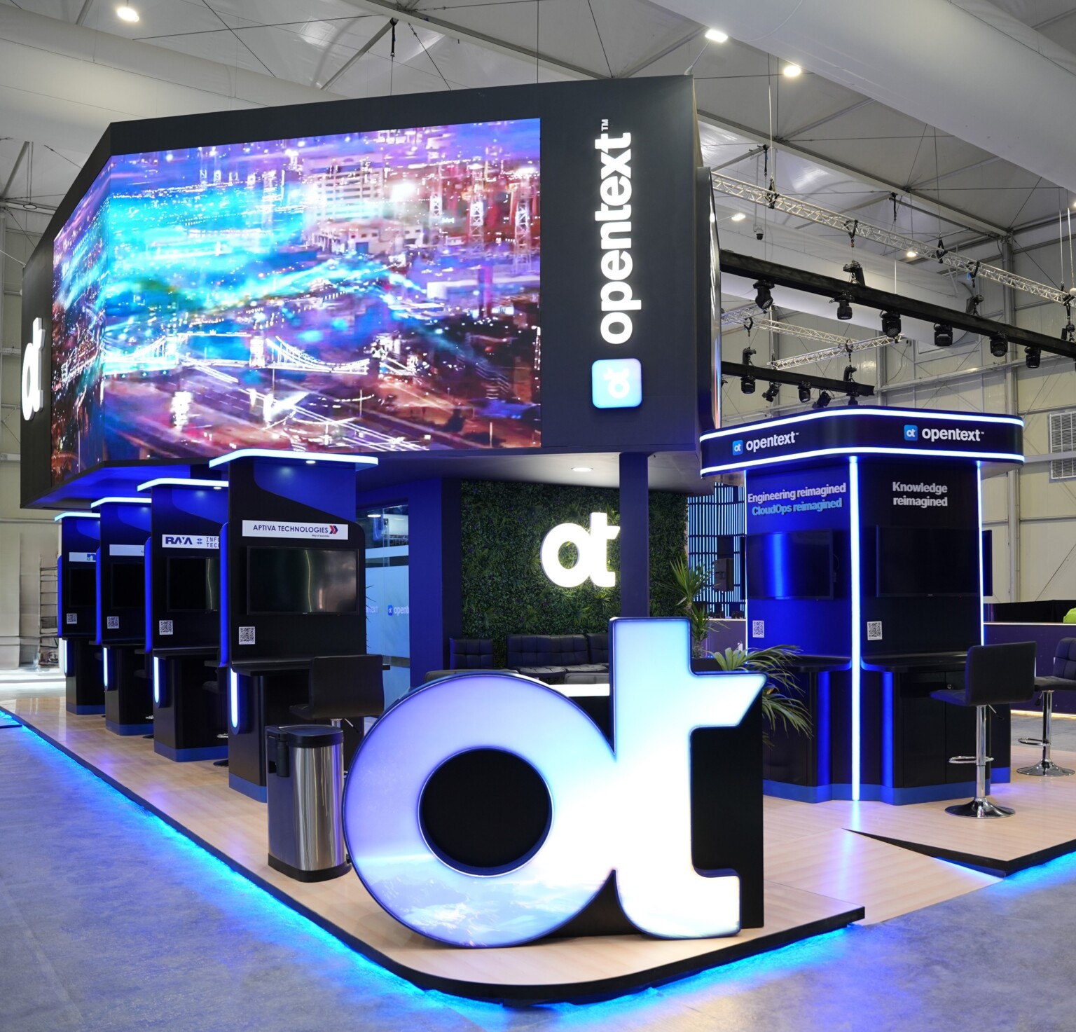 OpenText at LEAP, Riyadh 2025 - Electra Exhibitions